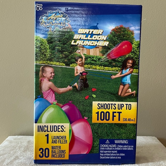 Toy Box | Toys | Aqua Splash Water Balloon Launcher | Poshmark